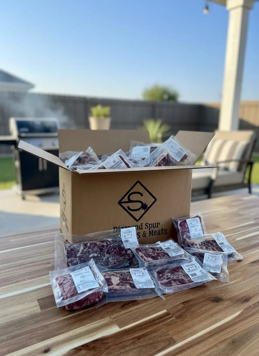 THE BIG Grill Box over 16bs of Premium Cuts – Diamond Spur Provisions ...